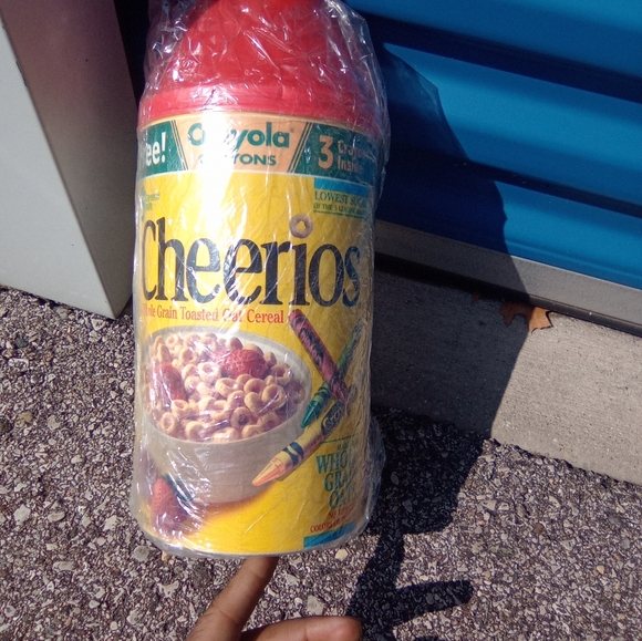 Other | Vintage Cheerios Cereal Box Tube Empty Container | Poshmark